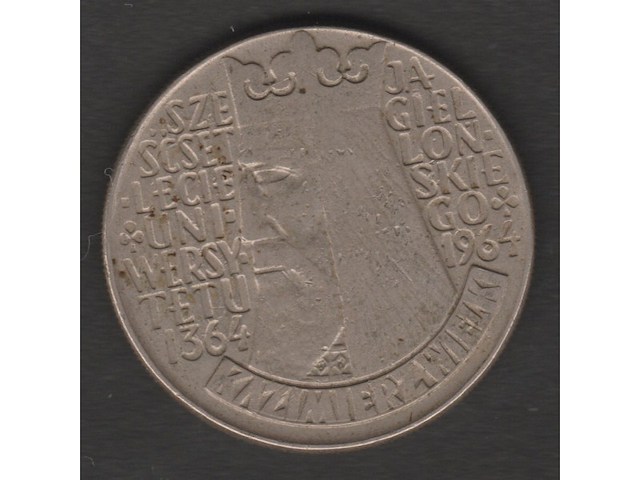 10 Zlotys (Kazimierz Wielki) - 1964 - Poland, Poljska