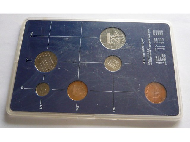 Royal Dutch Mint Set Netherlands, Holandija - 1982