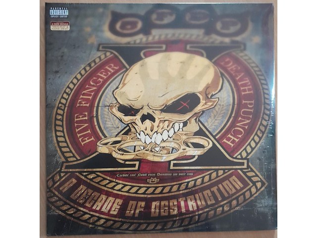 Five Finger Death Punch – A Decade Of Destruction NOVO