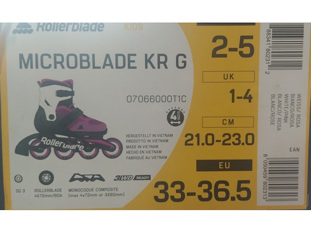Roleri Rollerblade - Microblade KR G