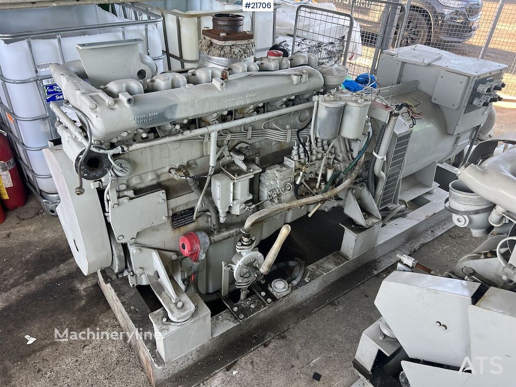 Stamford dieselaggregat m/ lite timer diesel generator