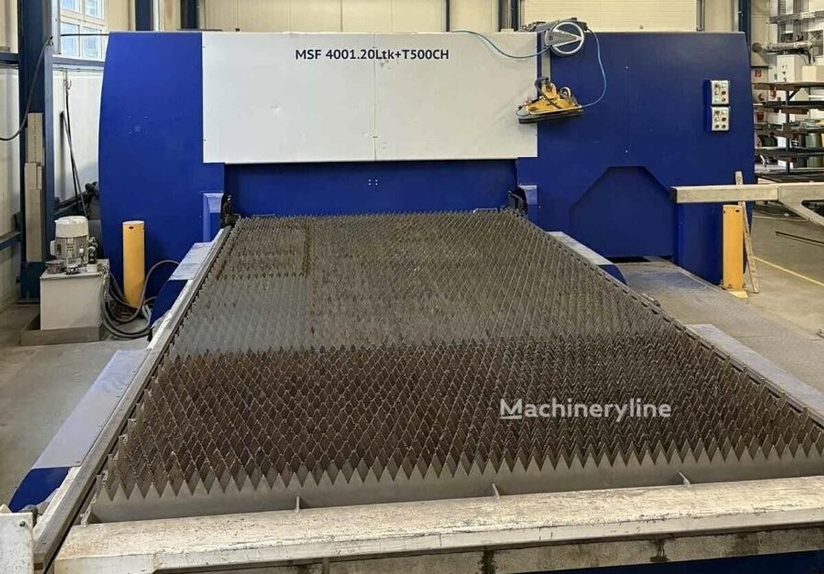 MicroStep MSF 4001.20Ltk+T500 4kW IPG mašina za lasersko sečenje