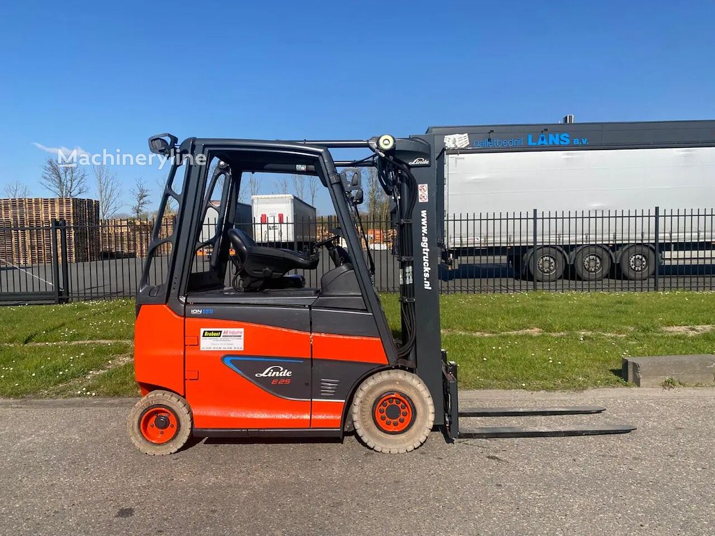 Linde E25H-01/600 električni viljuškar