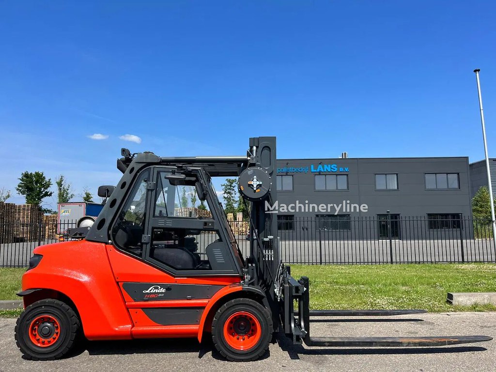 Linde H80T-03/900 HOURS 1517 viljuškar na gas
