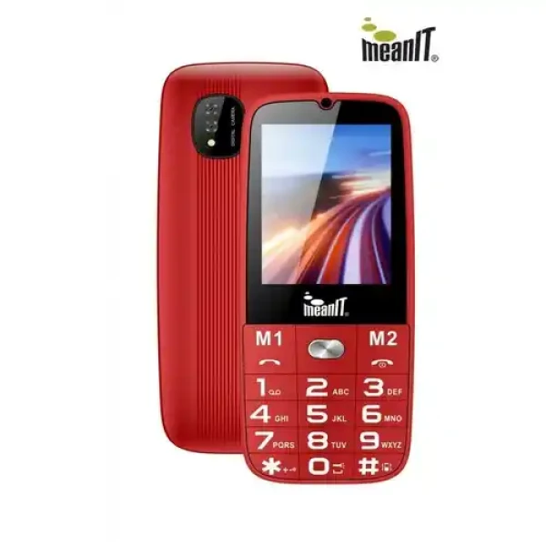 Mobilni telefon Meanit Senior 15 crveni