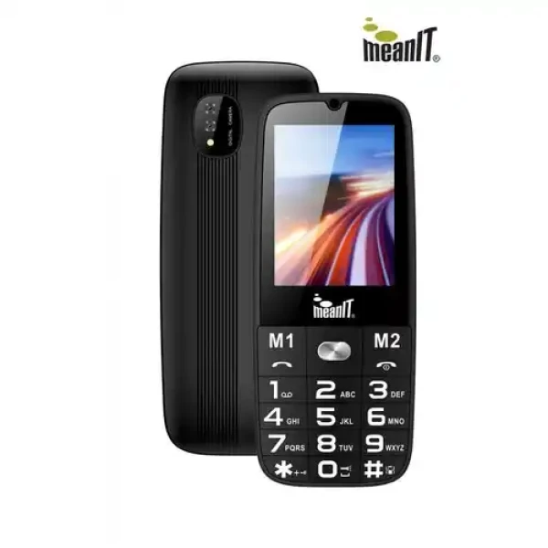 Mobilni telefon Meanit Senior 15 crni