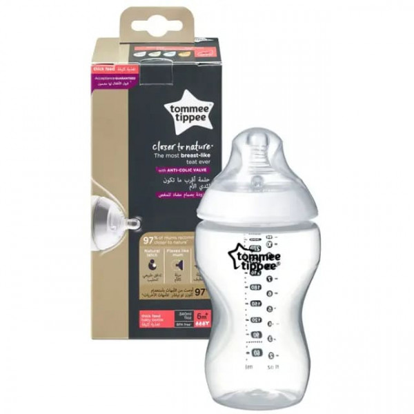 Tommee Tippee plastična flašica Easyvent 340ml 6m+
