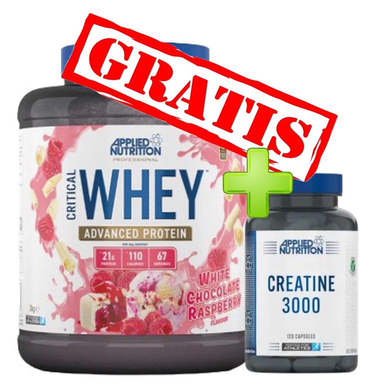 Critical whey 2kg + gratis KREATIN – Applied Nutrition™
