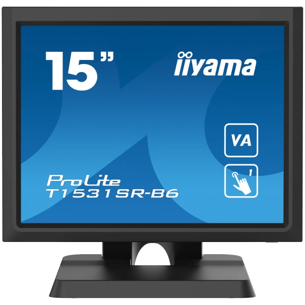 IIYAMA Monitor LED T1531SR-B1S 15 VA, Res Touch, 1024x768, 1A1H1DP ( T1531SR-B1S )