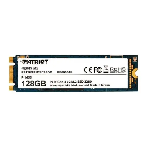 PATRIOT M.2 NVMe 128GB P300P128GM28