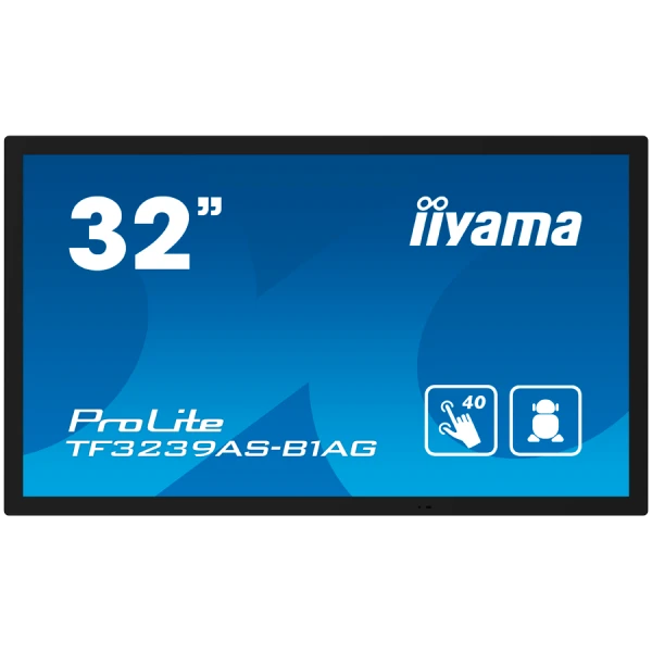 IIYAMA LFD TF3239AS-B1AG 32 12pt Open Frame PCAP interactive large format display 500 cdm˛ 8ms projective capacitive 12 points touch thro