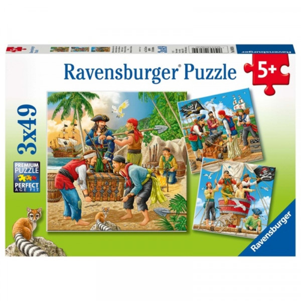 Ravensburger puzzle - Avanture na moru RA08030