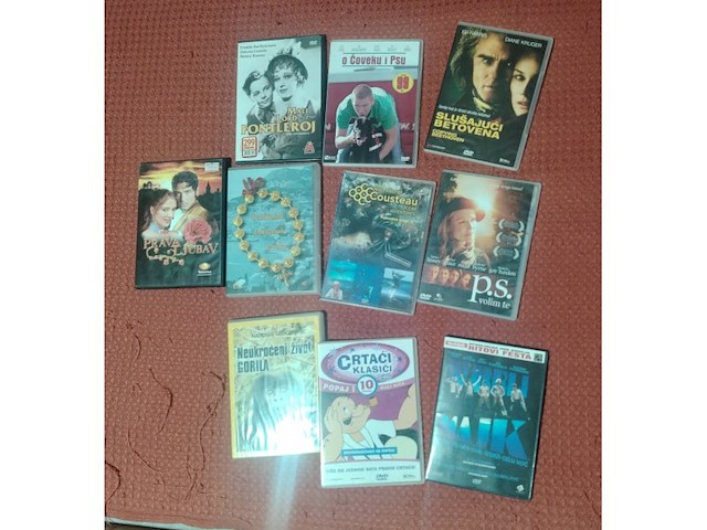 Lot 16 dvd a-Alpinista, Dors, Budva na pjenu od mor