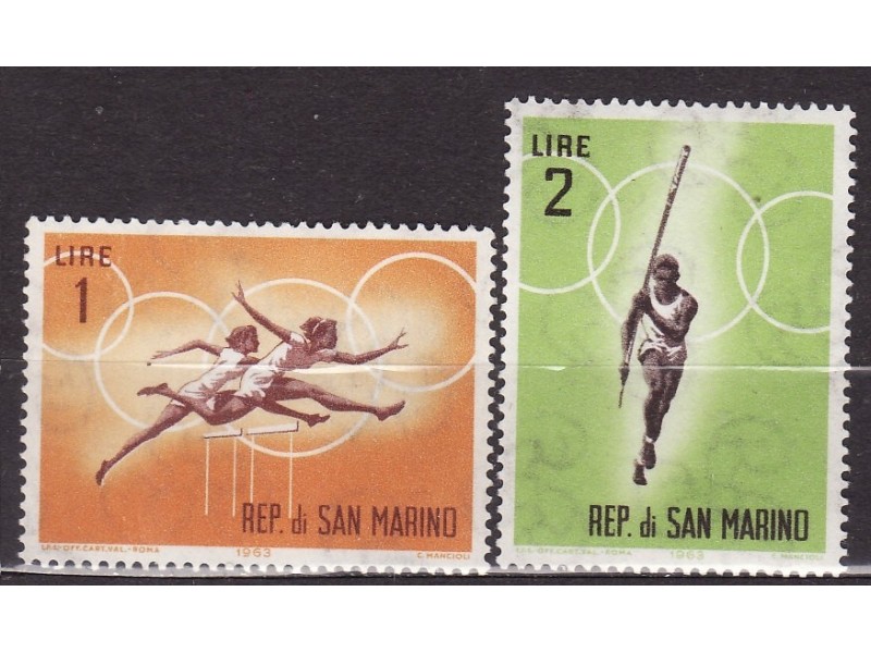 San Marino - sport 1963.