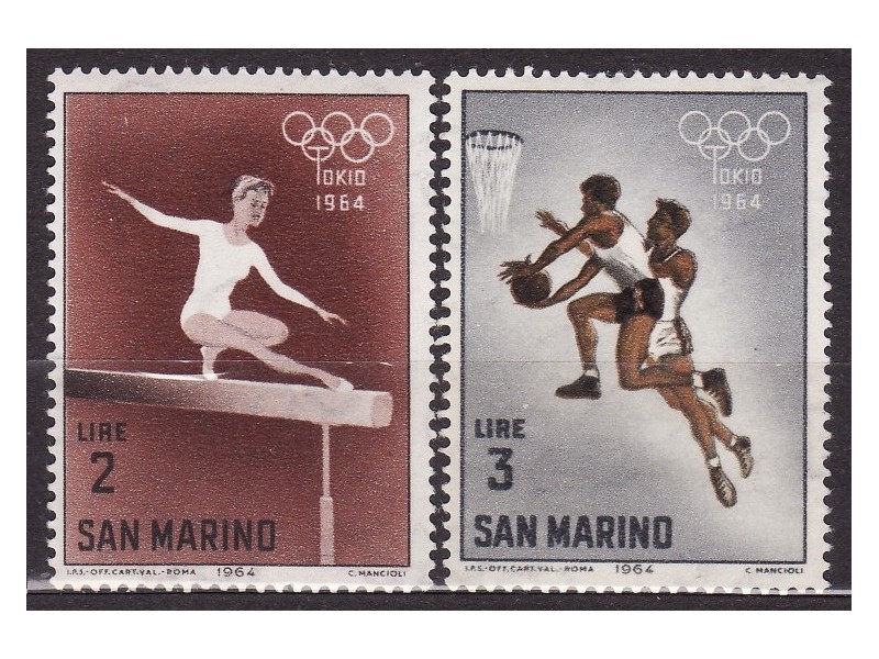 San Marino - olimp 1964. - Tokio