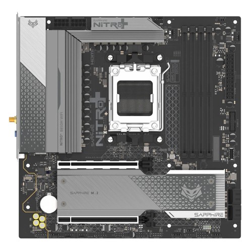 Sapphire NITRO+ B850M WIFI AM5 DDR5 Micro ATX Matična ploča