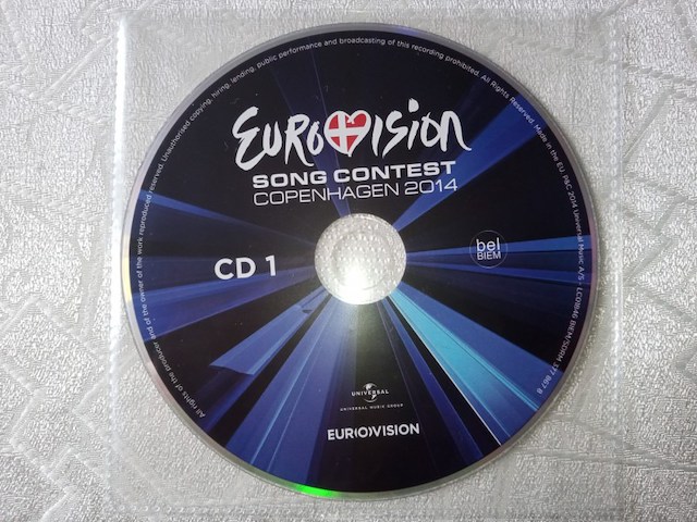 Eurovision Song Contest Copenhagen 2014 CD 1