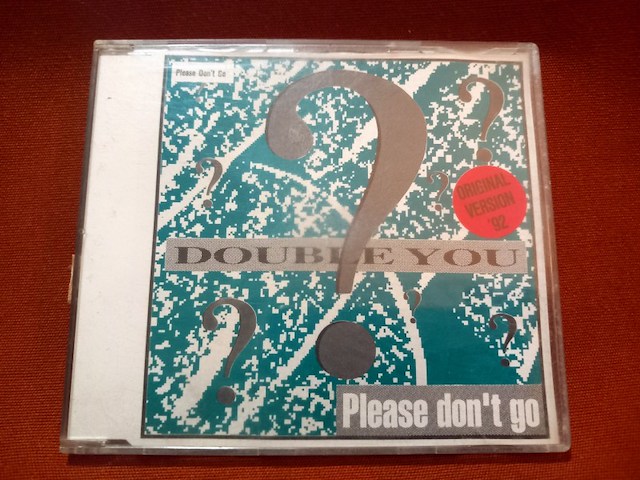 Double You – Please Don`t Go (maxi cd)