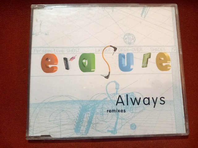 Erasure – Always Remixes (maxi cd)
