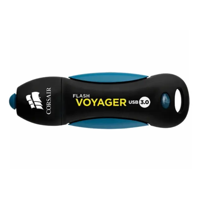 Corsair USB memorija, Voyager, 256GB, Microduo, USB 3.0, Crna