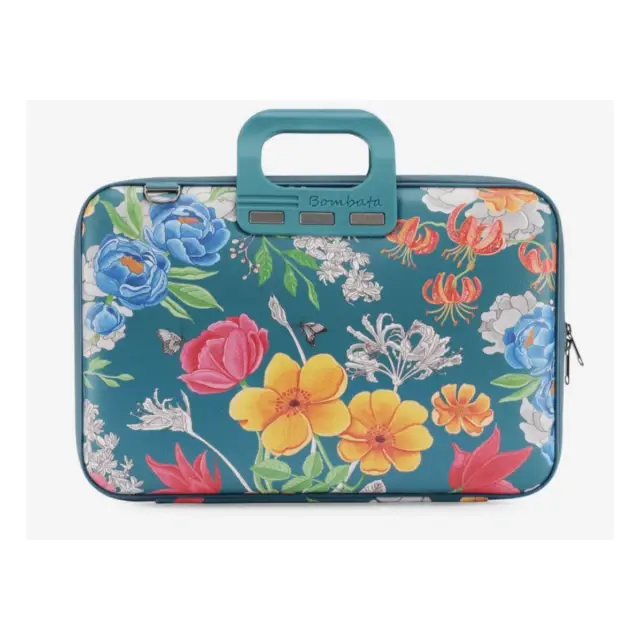 Bombata Torba za laptop Peonia 13, 13", Tirkizna