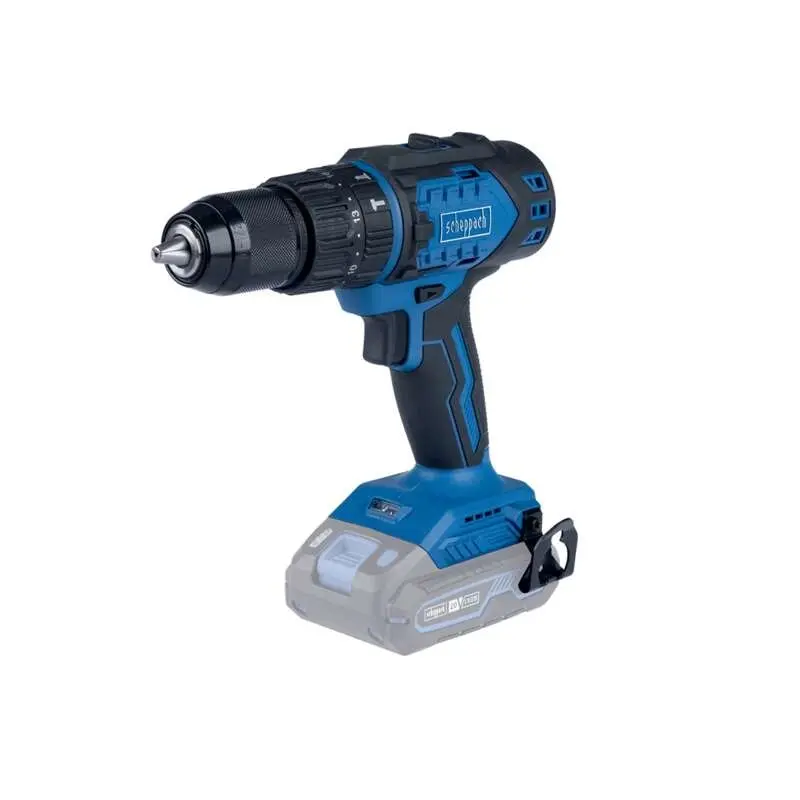 Scheppach Aku udarna bušilica odvijač, Brushless IXES BC-CD60-X, 1x2.0Ah + punjač 2.4A
