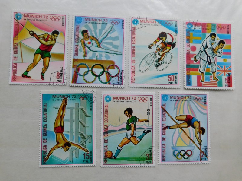 GUINEA ECUATORIAL 1972 KOMPLET SERIJA