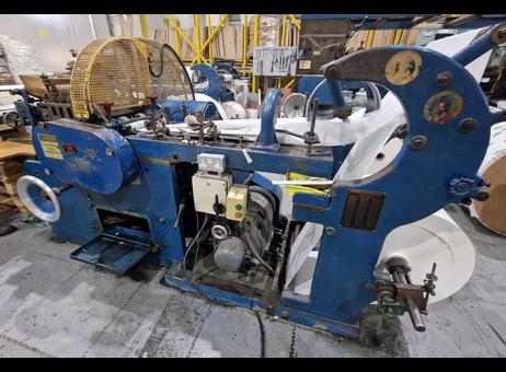 Mašina za papir COBDEN CHADWICK Flat &amp; satchel (V bottom) paper bag making machine Verified seller