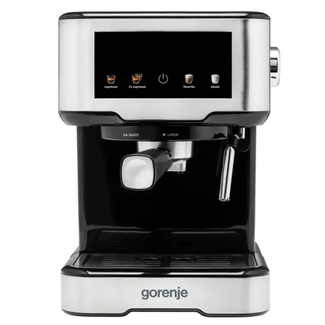 Gorenje Aparat za espresso kafu ESCM 15 CD, Srebrne boje