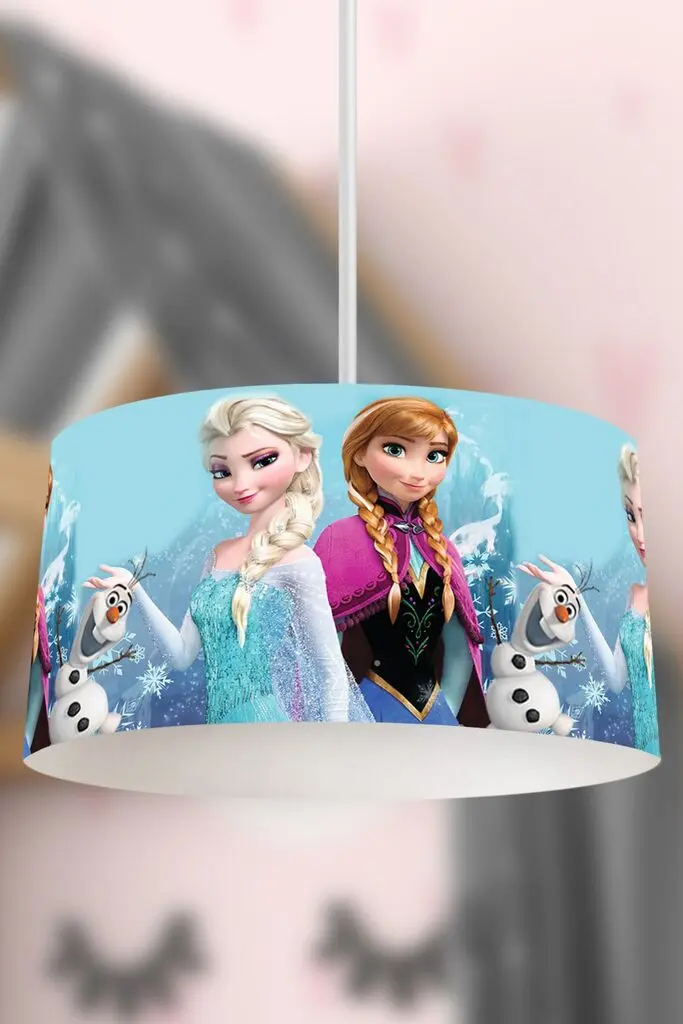 Bata i seka Dečija viseća lampa Frozen, Šarena