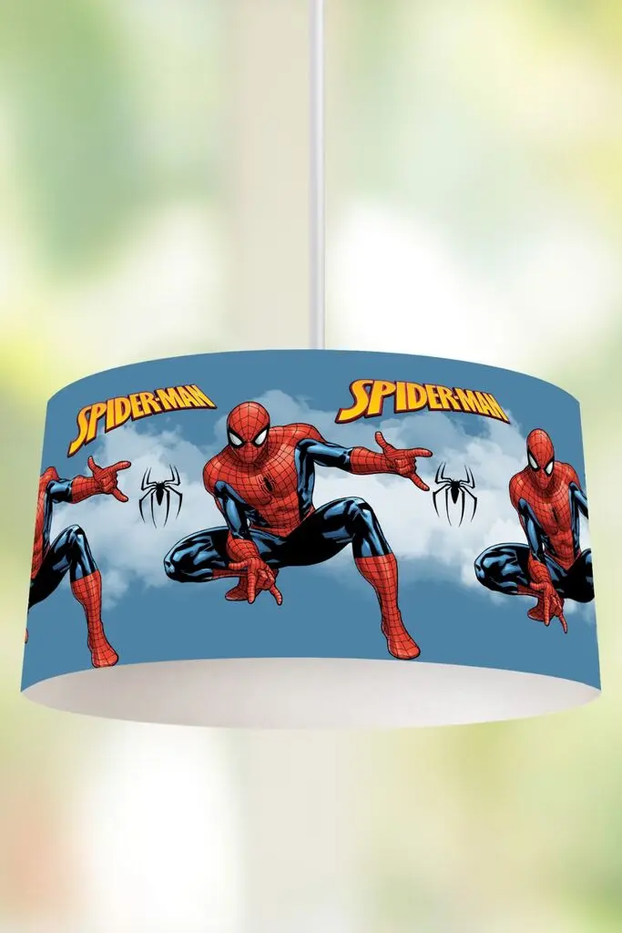 Bata i seka Dečija viseća lampa Spiderman, Plava