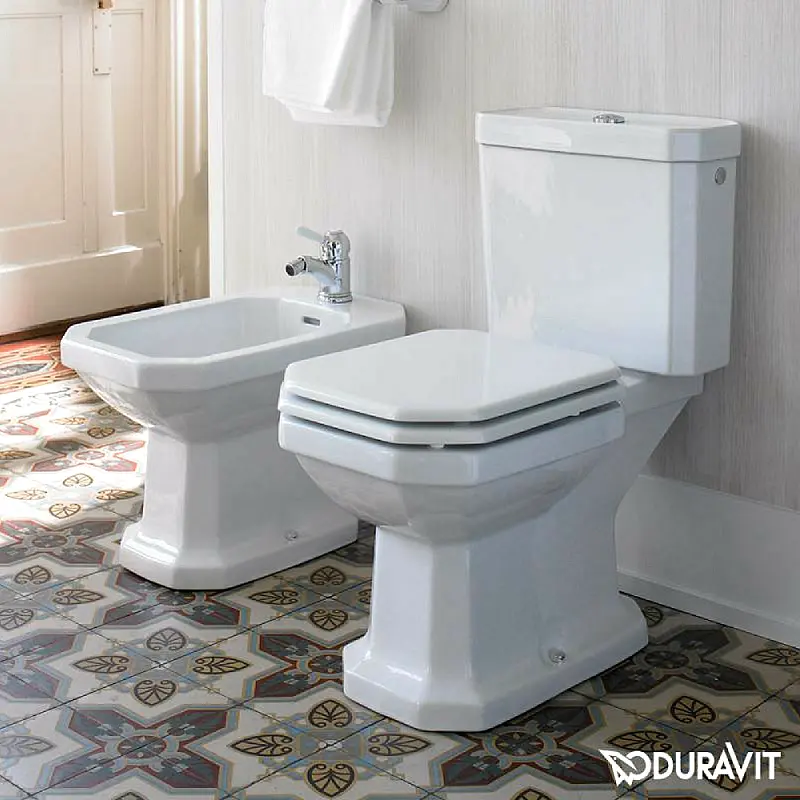 1930s WC šolja, vertikalni odvod, Duravit