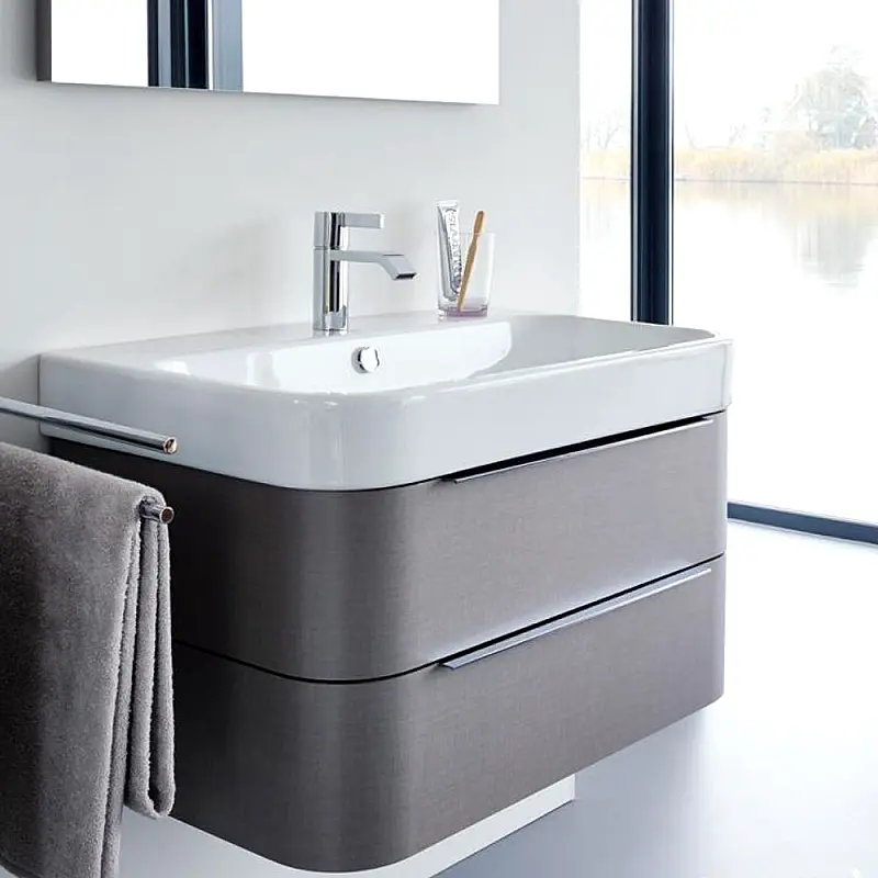 Happy D.2 Lavabo, 500x360 Duravit