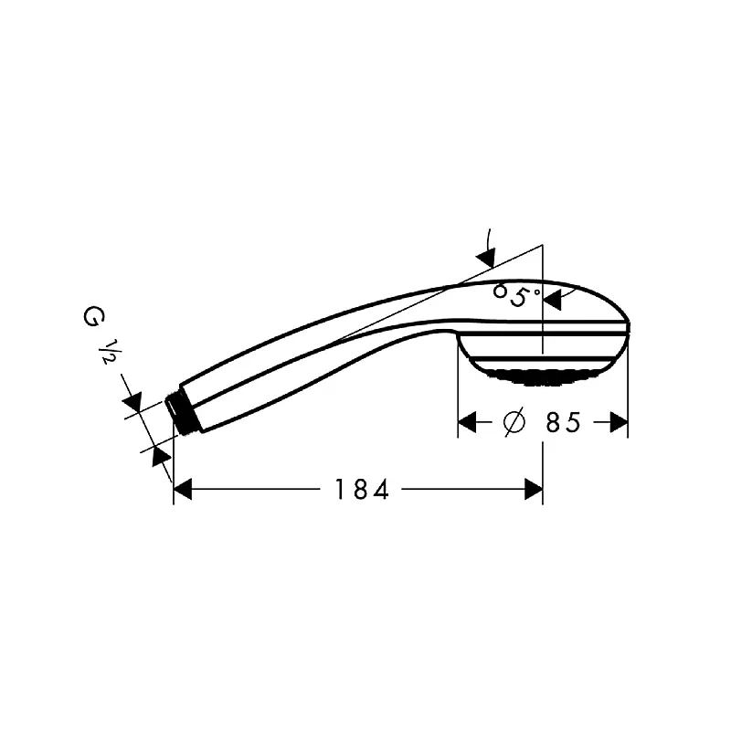 Crometta 85 1jet tuš ručica Hansgrohe