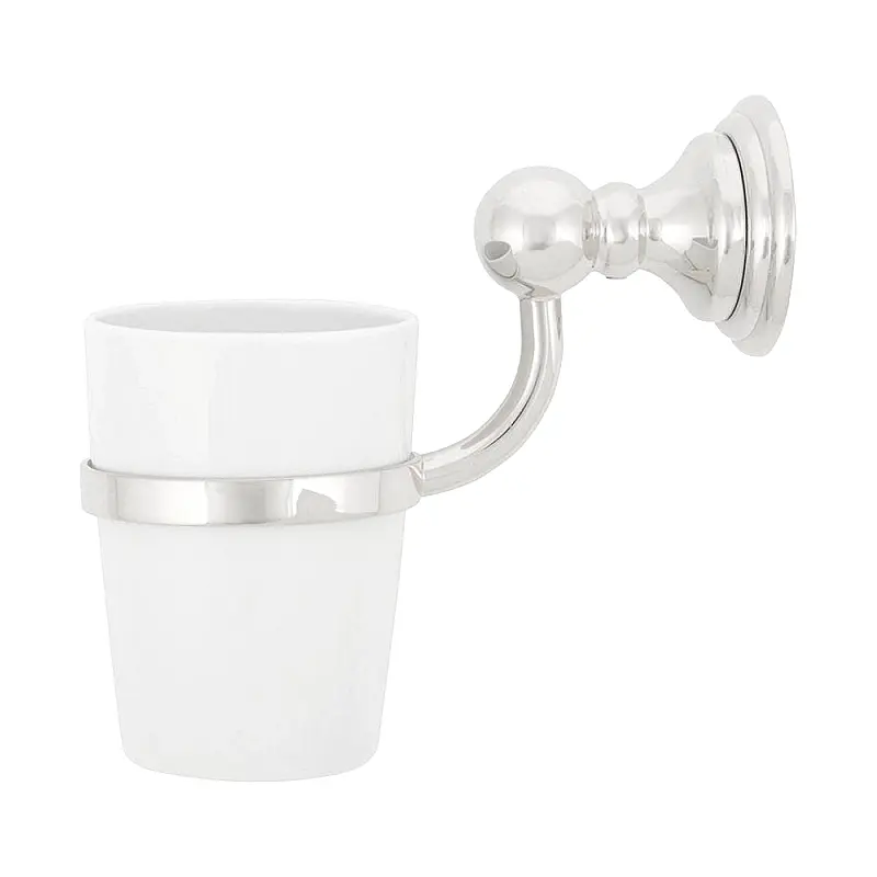 CL WMG CLASSIC ZIDNA ČAŠA HROM / PORCELAIN BELA 0511400 DECOR WALTHER