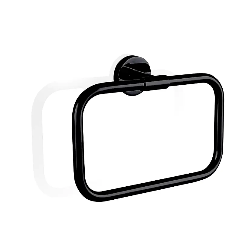 BA HTR BASIC RING ZA PEŠKIR CRNA MAT 0531260 DECOR WALTHER