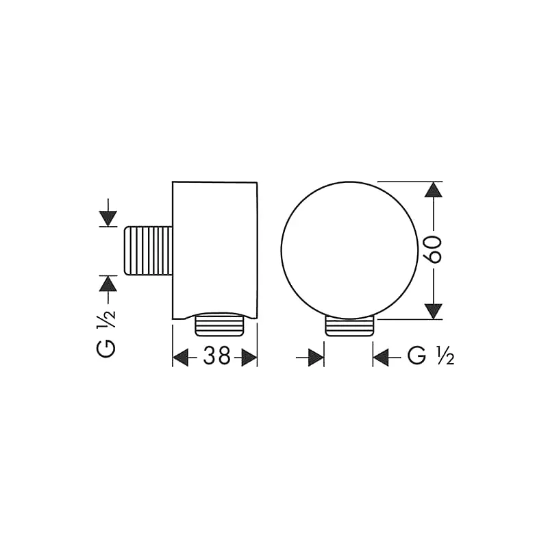 Starck Fixfit Konektor creva Axor