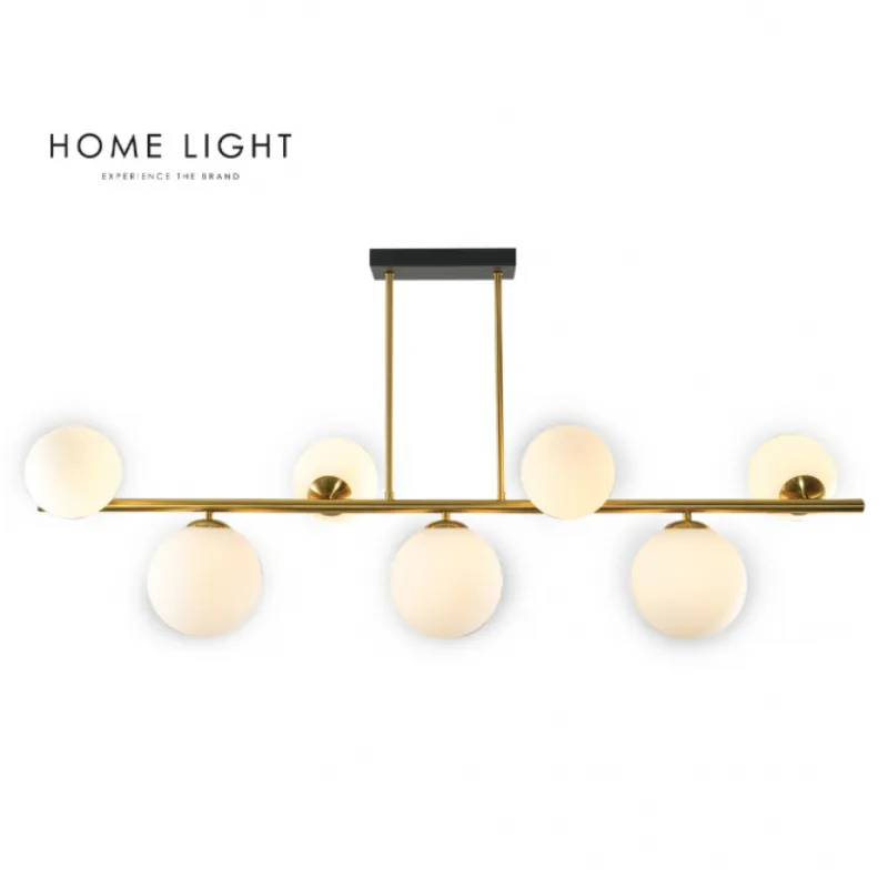 TALIA 75 LUSTER CRNO ZLATNI 7xG9 HOME LIGHT