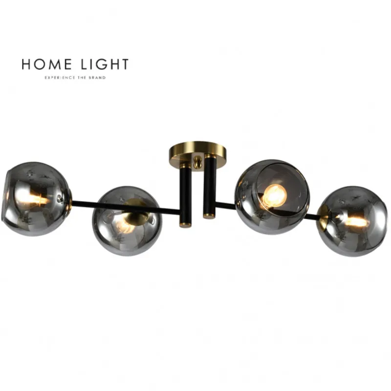 TALIA 35 LUSTER 4*E14 CRNA/BAKAR HOME LIGHT
