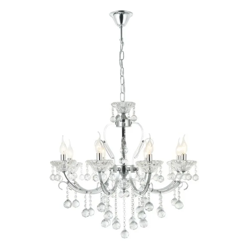 LUSTER KRISTAL ML1404-8 CH FORMA
