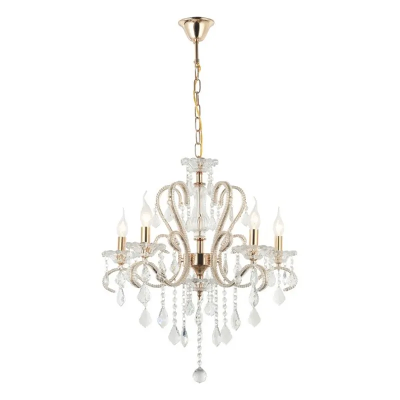 LUSTER KRISTAL ML1403-5 GD FORMA