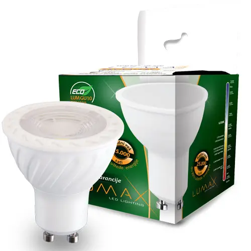 LUMAX LED Sijalica ECO LUMGU10-5W 6500K 350 lm