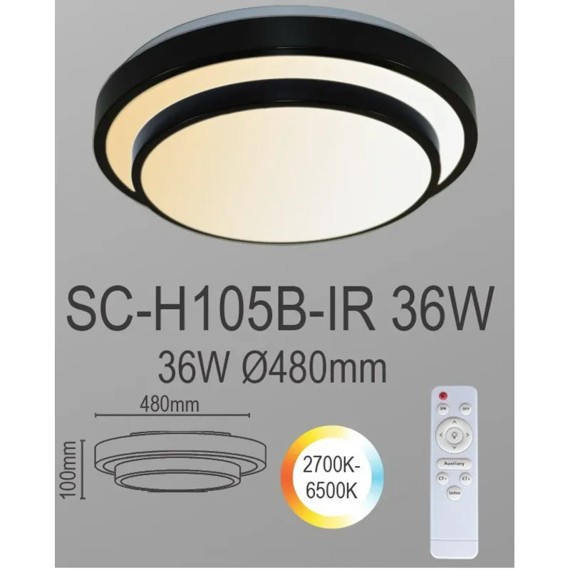 SC-H105B-IR PLAFONJERA 36W XENON LIGHT