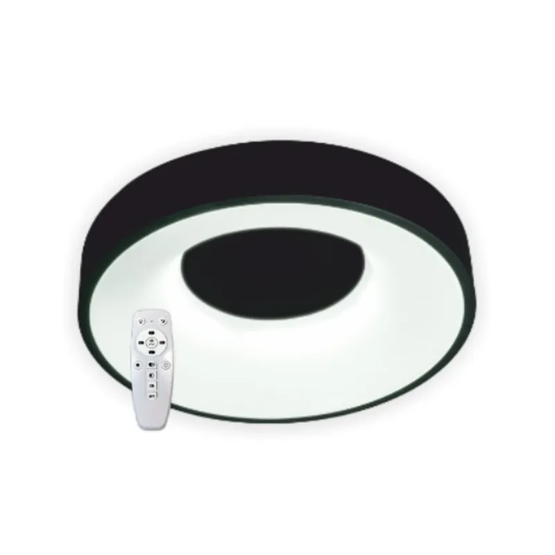 M205465 2x18W LED PLAFONJERA CRNA DALJINSKI MITEA LIGHTING