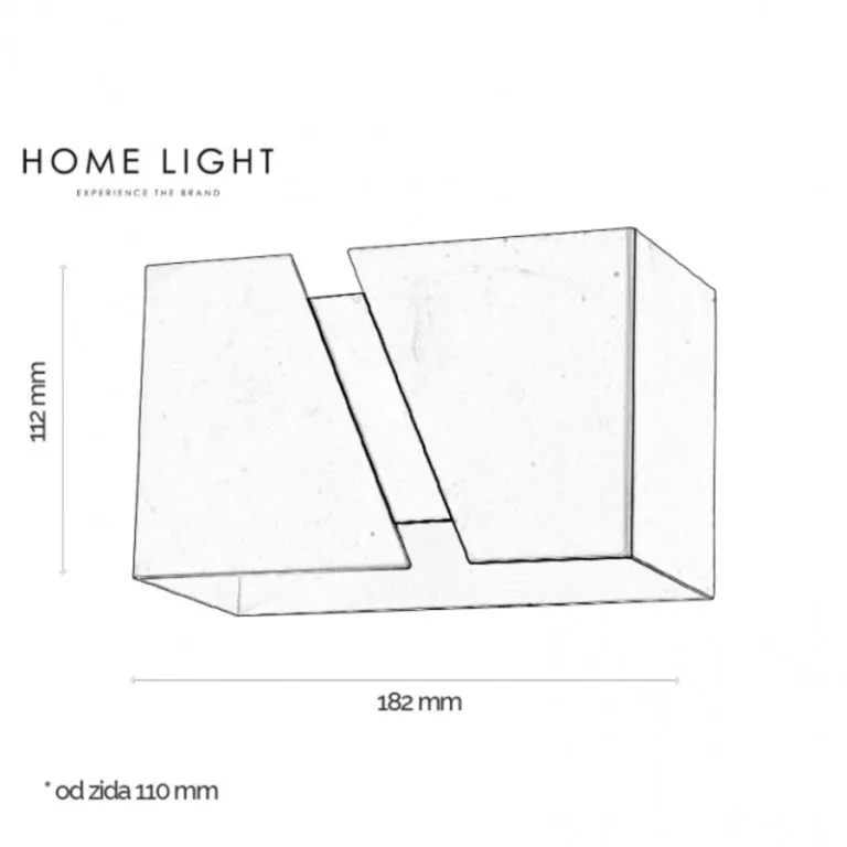 VESTA 445 ZIDNA LAMPA 1*G9 BELA HOME LIGHT