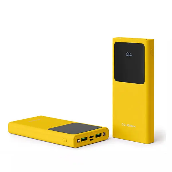 Colorum prenosni punjač 10.000 mAh CPB10-05 (žuti) GSM178789