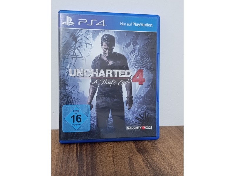Uncharted 4: A thief's End PS4 igra