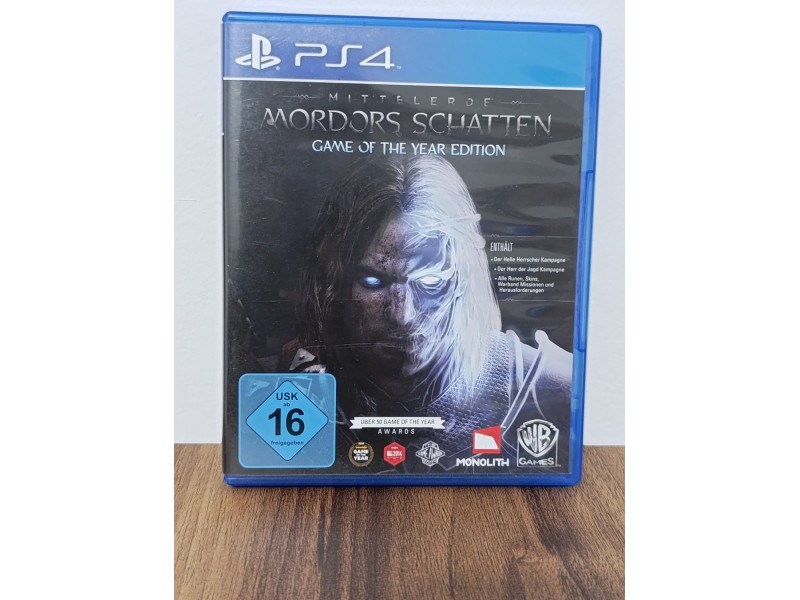 Shadow of Mordor Game of the Year edition IGRA NA ENG