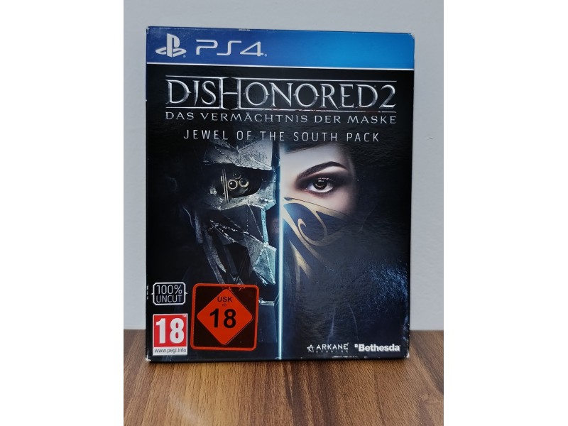 Dishonored 2 Jewel of the south pack PS4 igra