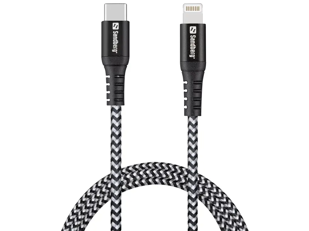 Sandberg Kabl Survivor 441-55, USB-C/Lightning, 1 m